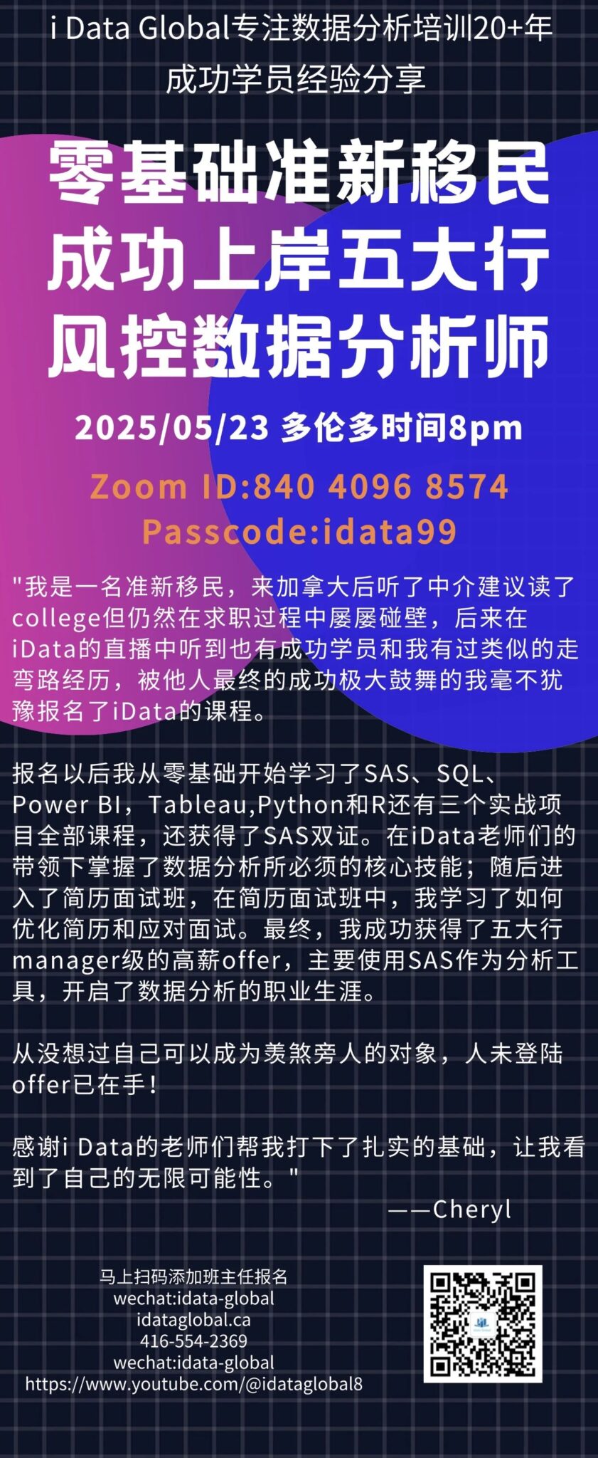 CRM data analysis – iData Global